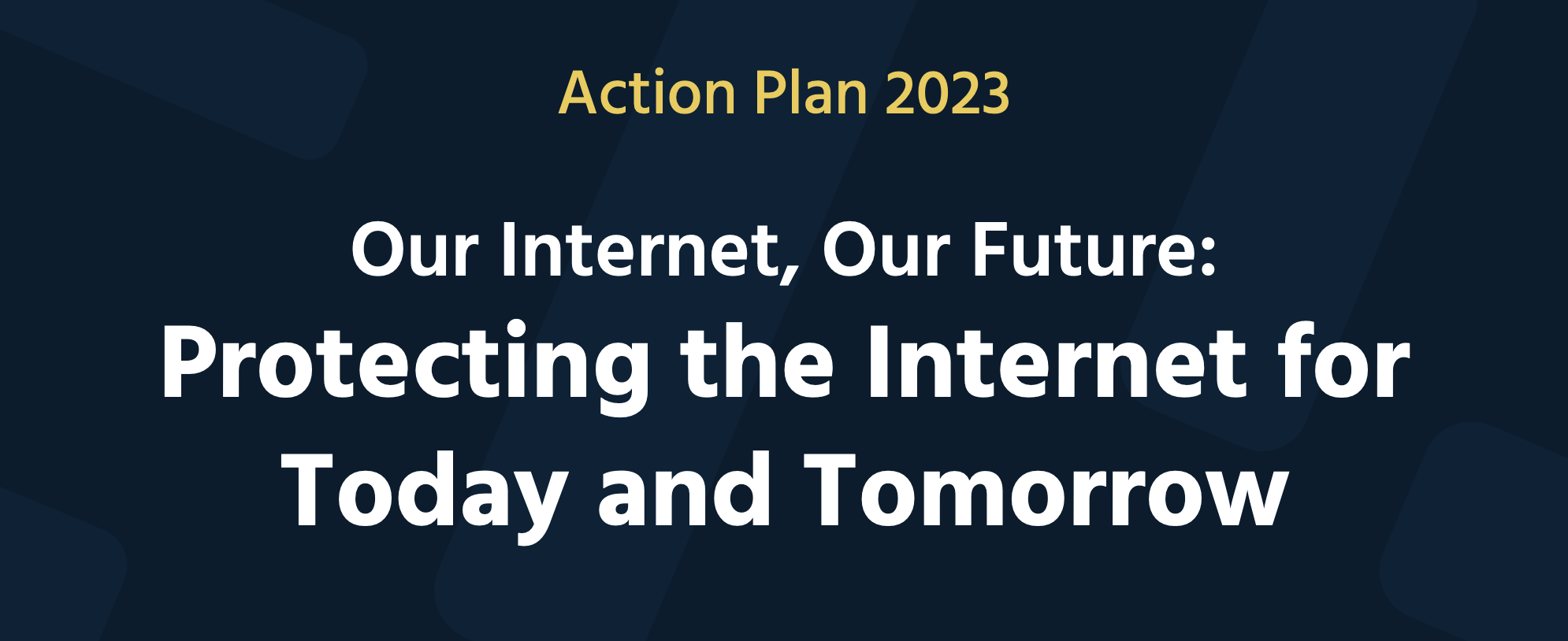Internet Society Action Plan 2023 - ISOC Norge
